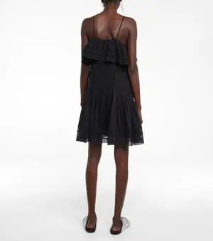 MARANT ETOILE Moly Tiered Mini Dress