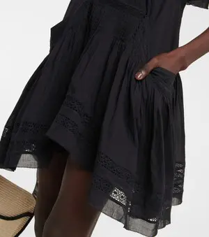 MARANT ETOILE Moly Tiered Mini Dress