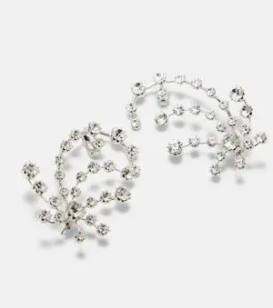Magda Butrym Crystal-embellished Hoop Earrings