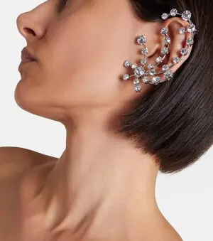 Magda Butrym Crystal-embellished Hoop Earrings