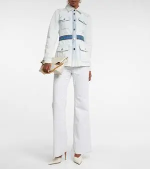 Dorothee Schumacher Denim Patchwork Jacket