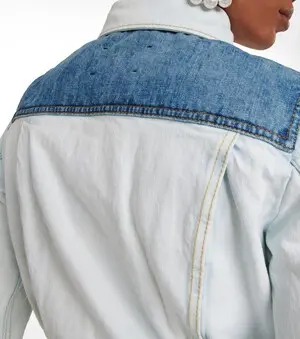 Dorothee Schumacher Denim Patchwork Jacket