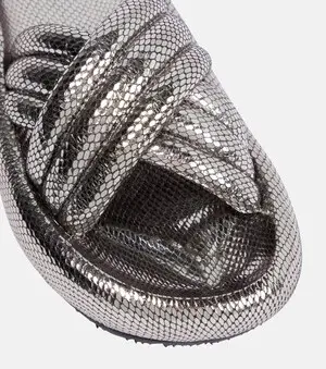 Isabel Marant Étoile Niloo Snake-effect Leather Sandals