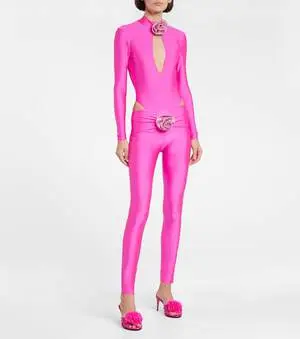 Giuseppe Di Morabito Embellished Jersey Bodysuit