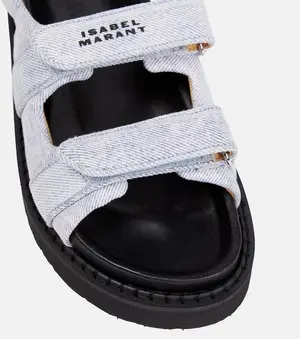 Isabel Marant Madee Denim Sandals