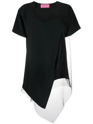 Viktor & Rolf Floating Time Mesh-panel T-shirt - Black