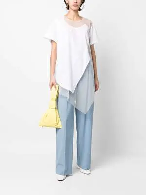 Viktor & Rolf Floating Time Mesh-panel T-shirt - White