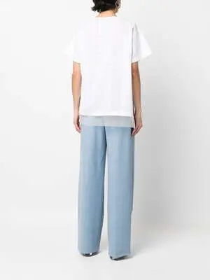 Viktor & Rolf Floating Time Mesh-panel T-shirt - White