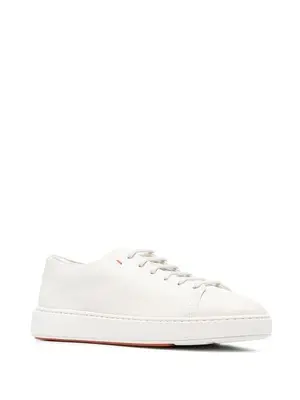 Santoni Embossed-logo Tongue Low-top Sneakers
