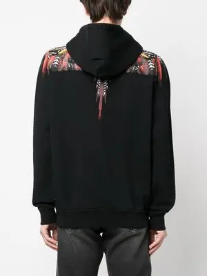 COUNTY OF MILAN Organic Cotton Grizzly Wings Hoodie