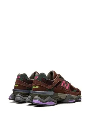 NEW BALANCE 9060 Paneled Suede And Mesh Sneakers