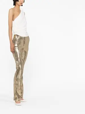 Magda Butrym Draped One-shoulder Top - White