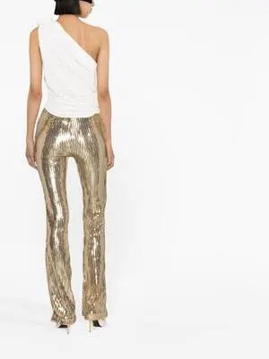 Magda Butrym Draped One-shoulder Top - White