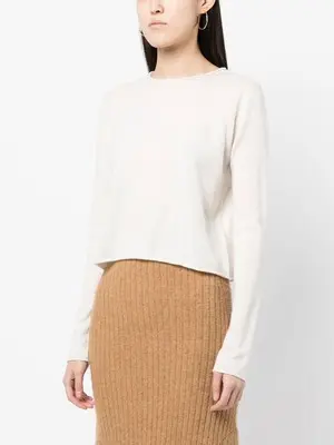 LISA YANG Ida Cashmere Jumper - White