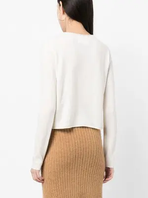 LISA YANG Ida Cashmere Jumper - White