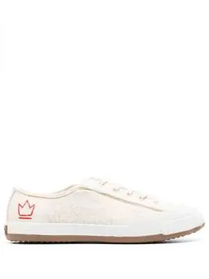 VIVIENNE WESTWOOD Logo-print Low-top Sneakers - Neutrals