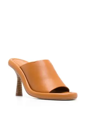 PALOMA BARCELO 110mm Leather Open-toe Sandals