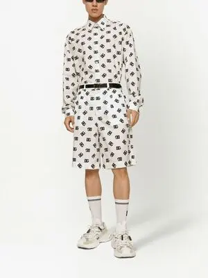 Dolce & Gabbana Dg Monogram Cotton Shirt