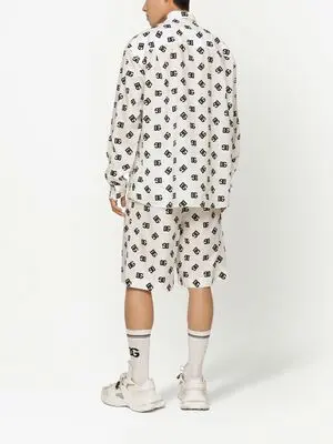 Dolce & Gabbana Dg Monogram Cotton Shirt