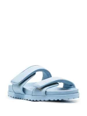 GIABORGHINI Side Touch-strap Sandals - Blue