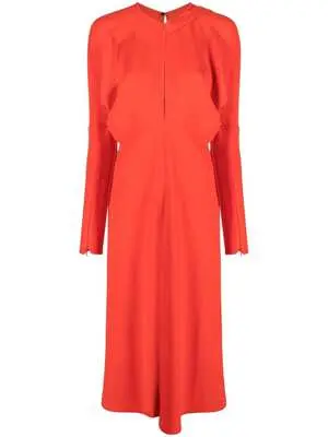 Victoria Beckham Dolman A-line Dress - Red