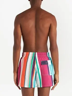 Etro Striped Swim Shorts