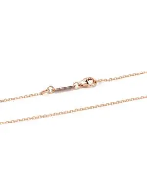 SUZANNE KALAN 18kt Rose Princess Rainbow Mini Sapphire Cascade Necklace