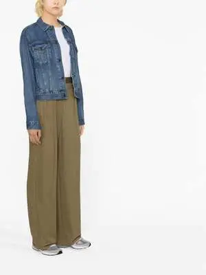Polo Ralph Lauren Cropped Denim Jacket - Blue