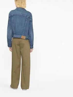 Polo Ralph Lauren Cropped Denim Jacket - Blue