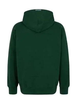 Supreme Logo Drawstring Hoodie - Green