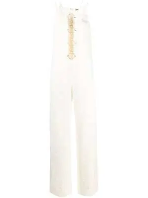 Cult Gaia Raye Linen-blend Jumpsuit