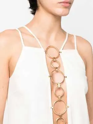 Cult Gaia Raye Linen-blend Jumpsuit