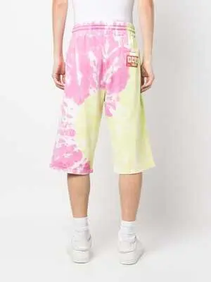 Gcds Tie-dye Print Bermuda Shorts