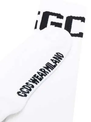 Gcds Intarsia-knit Mid-calf Socks