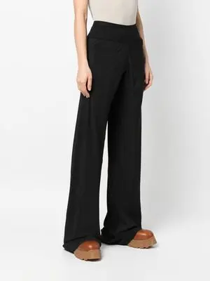 Rick Owens High-waisted Straight-leg Trousers