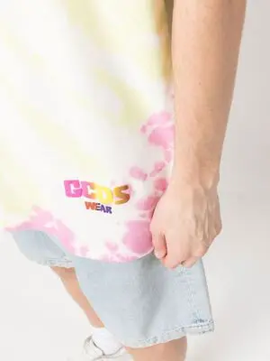 Gcds Tie-dye Print T-shirt