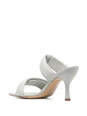 GIABORGHINI X Pernille Perni 100mm Sandals - Grey