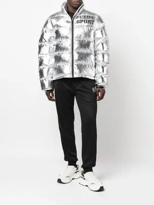 PLEIN SPORT Metallic Padded Jacket