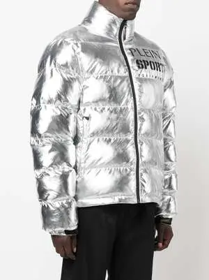PLEIN SPORT Metallic Padded Jacket