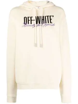 Off-White Big Logo Opposite-print Hoodie