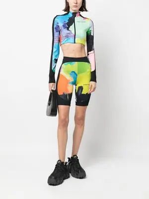 Off-White Brush Stroke Biker Shorts