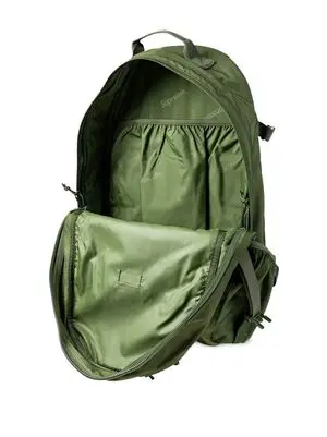 Supreme Logo Strap Backpack - Green