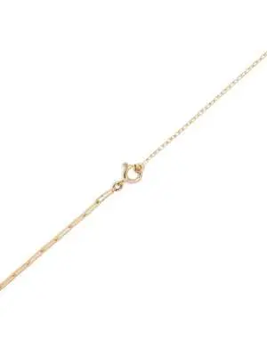 Yvonne Léon 18kt Yellow Emerald Heart Necklace