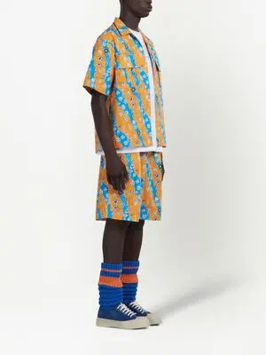 Marni Daisy-print Patch-pocket Shirt