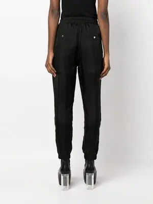 Rick Owens Tapered Drawstring Track Trousers