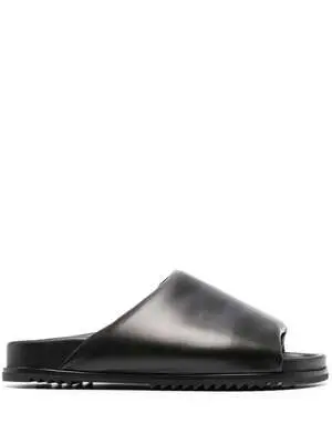Rick Owens Granolas Padded Slides - Black