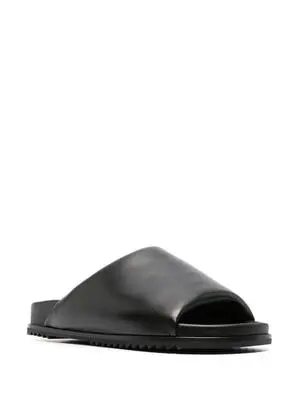 Rick Owens Granolas Padded Slides - Black