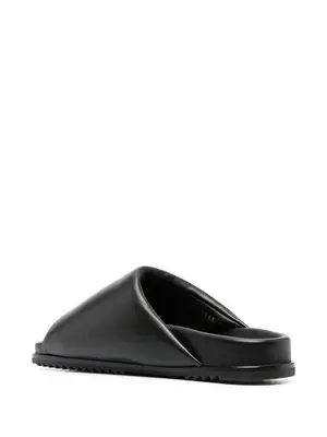 Rick Owens Granolas Padded Slides - Black