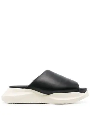 Rick Owens Geth Puffer Slides - Black