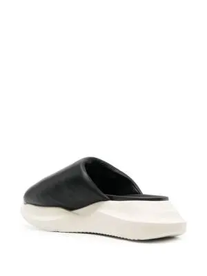 Rick Owens Geth Puffer Slides - Black